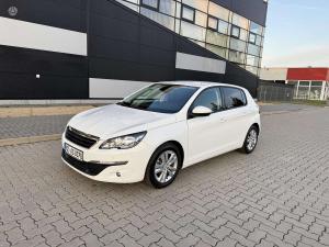 White Peugeot 308 2014 in Panevezys, with an engine capacity of 1.56 L and mileage of 250 thousand km for 5900 €, photo  on AUTOMOTO.COM.LV