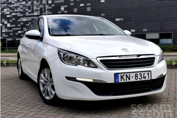 Peugeot 308 2014 RÄ«ga vietnÄ Balts Peugeot 308 2014 RÄ«ga, ar dzinÄja tilpumu 1.60 L un nobraukumu 221 tÅ«kst. km par 4200 ā¬, foto 4 vietnÄ AUTOMOTO.COM.LV