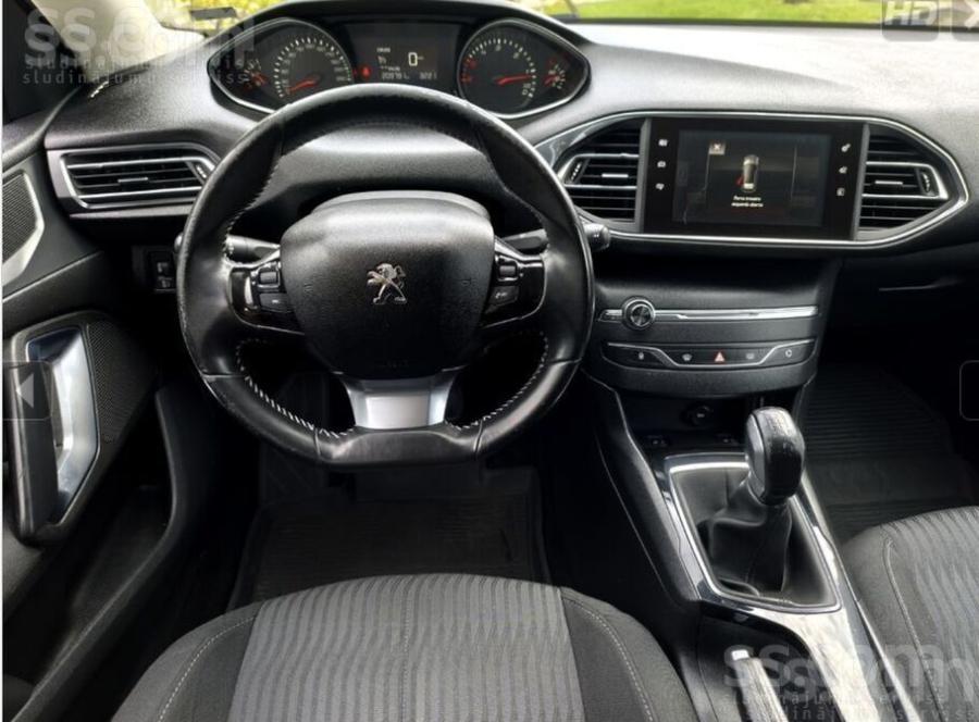 Balts Peugeot 308 2014 Rīga, ar dzinēja tilpumu 1.60 L un nobraukumu 221 tūkst. km par 4200 €, foto 5 vietnē AUTOMOTO.COM.LV