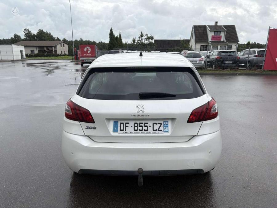 Balts Peugeot 308 2014 Tauragė, ar dzinēja tilpumu 1.56 L un nobraukumu 309 tūkst. km par 3400 €, foto 5 vietnē AUTOMOTO.COM.LV