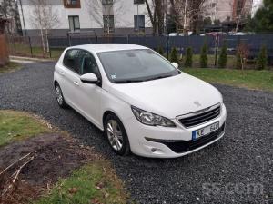 White Peugeot 308 2015 in Riga, with an engine capacity of 1.60 L and mileage of 161 thousand km for 3900 €, photo 1 on AUTOMOTO.COM.LV