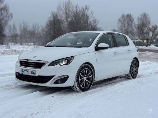 White Peugeot 308 2015 in Taurage, with an engine capacity of 1.20 L and mileage of 115 thousand km for 4500 €, photo 1 on AUTOMOTO.COM.LV