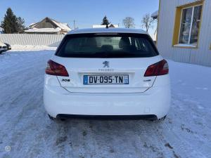 White Peugeot 308 2015 in Taurage, with an engine capacity of 1.56 L and mileage of 250 thousand km for 3500 €, photo 8 on AUTOMOTO.COM.LV