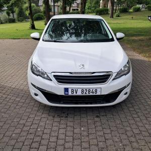 White Peugeot 308 2015 in Skaudvile, with an engine capacity of 1.56 L and mileage of 227 thousand km for 2950 €, photo 4 on AUTOMOTO.COM.LV