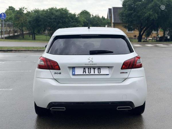 Белый Пежо 308 2015 в Таураге, объемом двигателя 1.56 л и пробегом 210 тыс. км за 7499 €, фото 10 на AUTOMOTO.COM.LV