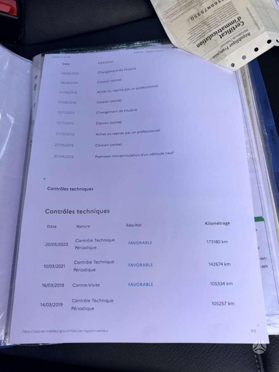 Белый Пежо 308 2015 в Таураге, объемом двигателя 1.56 л и пробегом 210 тыс. км за 7499 €, фото 36 на AUTOMOTO.COM.LV