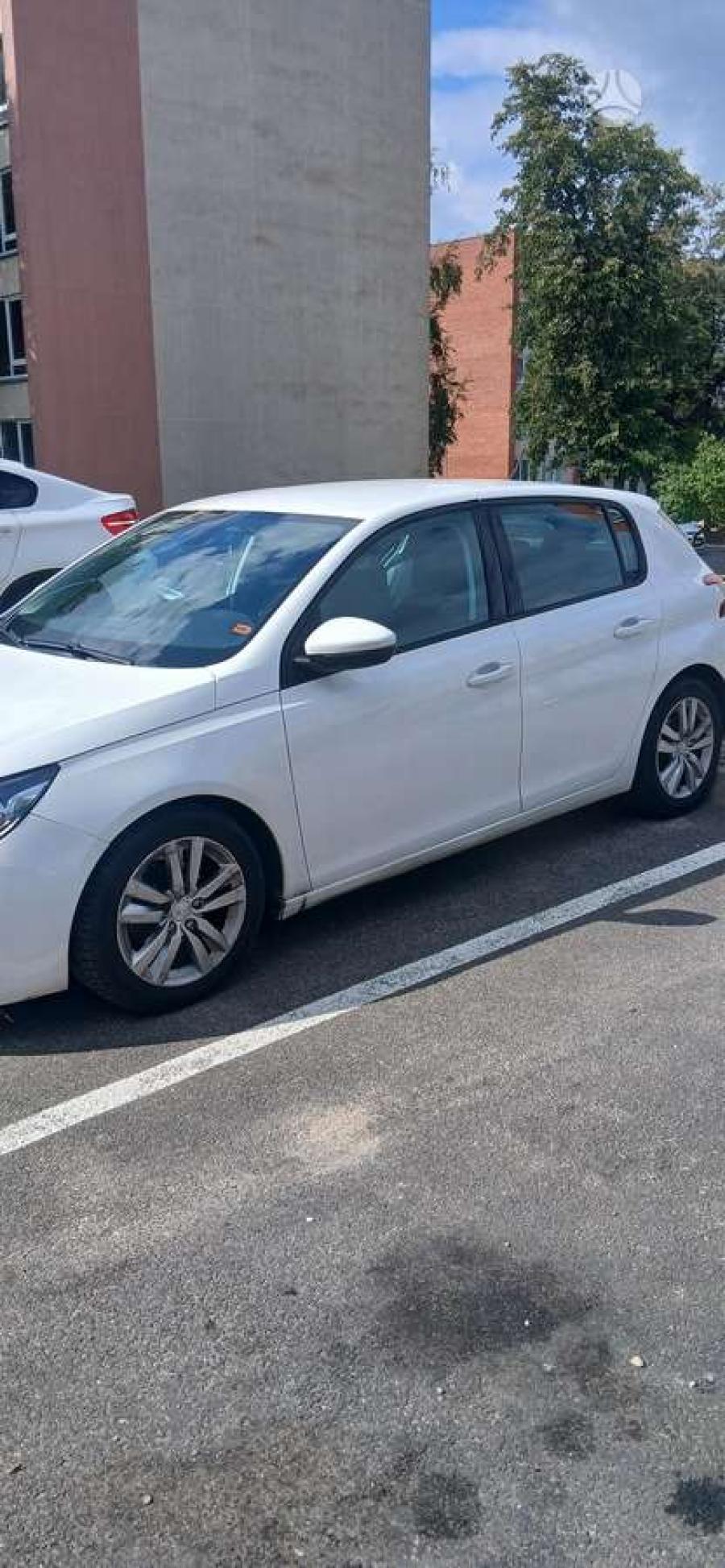 Balts Peugeot 308 2015 Utena, ar dzinēja tilpumu 1.60 L un nobraukumu 285 tūkst. km par 3700 €, foto 7 vietnē AUTOMOTO.COM.LV
