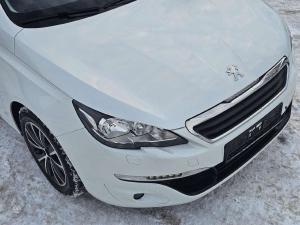 White Peugeot 308 2016 in Rokiskis, with an engine capacity of 1.20 L and mileage of 110 thousand km for 3950 €, photo 5 on AUTOMOTO.COM.LV