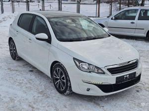 White Peugeot 308 2016 in Rokiskis, with an engine capacity of 1.20 L and mileage of 110 thousand km for 3950 €, photo 23 on AUTOMOTO.COM.LV