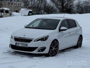 White Peugeot 308 2016 in Bauska, with an engine capacity of 1.20 L and mileage of 133 thousand km for 7000 €, photo 3 on AUTOMOTO.COM.LV