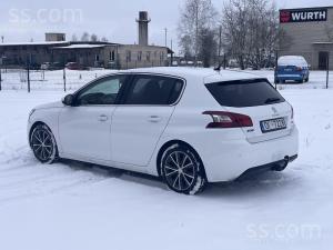 White Peugeot 308 2016 in Bauska, with an engine capacity of 1.20 L and mileage of 133 thousand km for 7000 €, photo 4 on AUTOMOTO.COM.LV