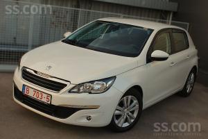 White Peugeot 308 2016 in Riga, with an engine capacity of 1.20 L and mileage of 0 thousand km for 9490 €, photo 1 on AUTOMOTO.COM.LV
