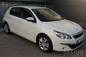 White Peugeot 308 2016 in Riga, with an engine capacity of 1.20 L and mileage of 0 thousand km for 9490 €, photo 9 on AUTOMOTO.COM.LV