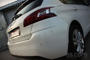 White Peugeot 308 2016 in Riga, with an engine capacity of 1.20 L and mileage of 0 thousand km for 9490 €, photo 13 on AUTOMOTO.COM.LV
