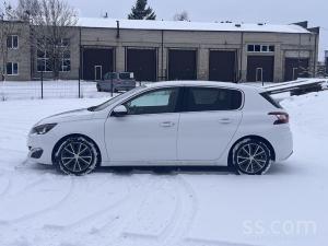 Белый Пежо 308 2016 в Бауска, объемом двигателя 1.20 л и пробегом 136 тыс. км за 6555 €, фото 5 на AUTOMOTO.COM.LV