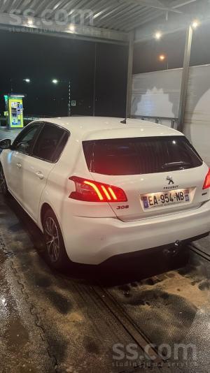 Белый Пежо 308 2016 в Бауска, объемом двигателя 1.20 л и пробегом 136 тыс. км за 6555 €, фото 26 на AUTOMOTO.COM.LV