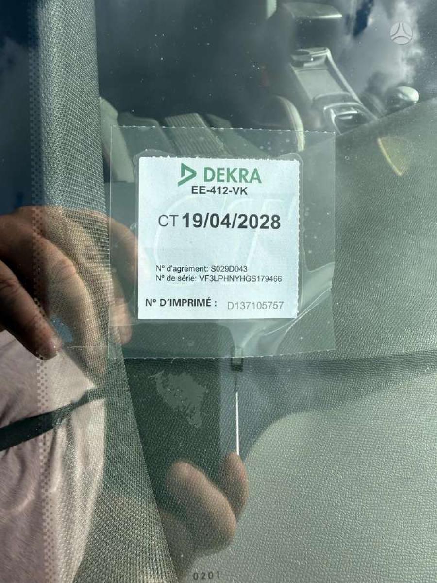 Белый Пежо 308 2016 в Таураге, объемом двигателя 1.20 л и пробегом 146 тыс. км за 5800 €, фото 31 на AUTOMOTO.COM.LV