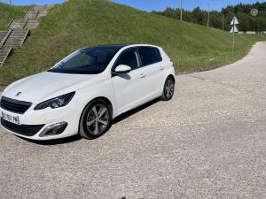 Balts Peugeot 308 2016 Viļņa, ar dzinēja tilpumu 1.56 L un nobraukumu 282 tūkst. km par 6000 €, foto  vietnē AUTOMOTO.COM.LV