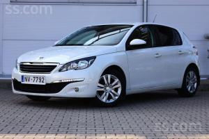Balts Peugeot 308 2016 Rīga, ar dzinēja tilpumu 1.20 L un nobraukumu 123 tūkst. km par 6495 €, foto  vietnē AUTOMOTO.COM.LV