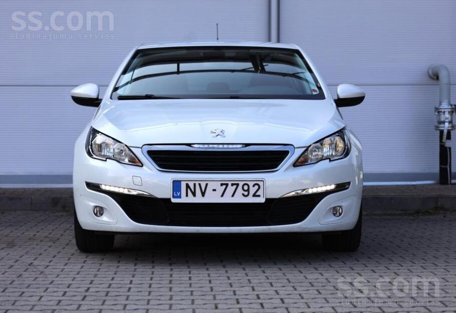 Balts Peugeot 308 2016 Rīga, ar dzinēja tilpumu 1.20 L un nobraukumu 123 tūkst. km par 6495 €, foto 3 vietnē AUTOMOTO.COM.LV