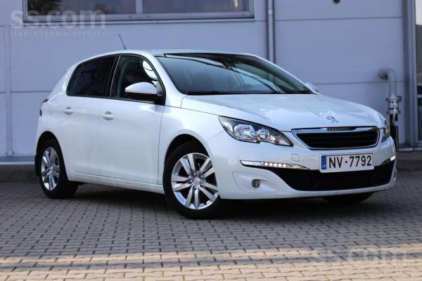 Balts Peugeot 308 2016 Rīga, ar dzinēja tilpumu 1.20 L un nobraukumu 123 tūkst. km par 6495 €, foto 3 vietnē AUTOMOTO.COM.LV
