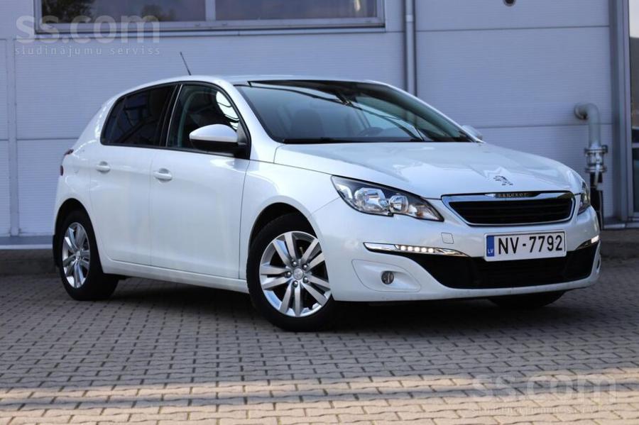 Balts Peugeot 308 2016 Rīga, ar dzinēja tilpumu 1.20 L un nobraukumu 123 tūkst. km par 6495 €, foto 4 vietnē AUTOMOTO.COM.LV