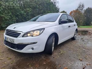 White Peugeot 308 2016 in Saldus, with an engine capacity of 1.60 L and mileage of 260 thousand km for 3650 €, photo 3 on AUTOMOTO.COM.LV