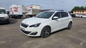 White Peugeot 308 2017 in Taurage, with an engine capacity of 1.60 L and mileage of 232 thousand km for 6200 €, photo  on AUTOMOTO.COM.LV