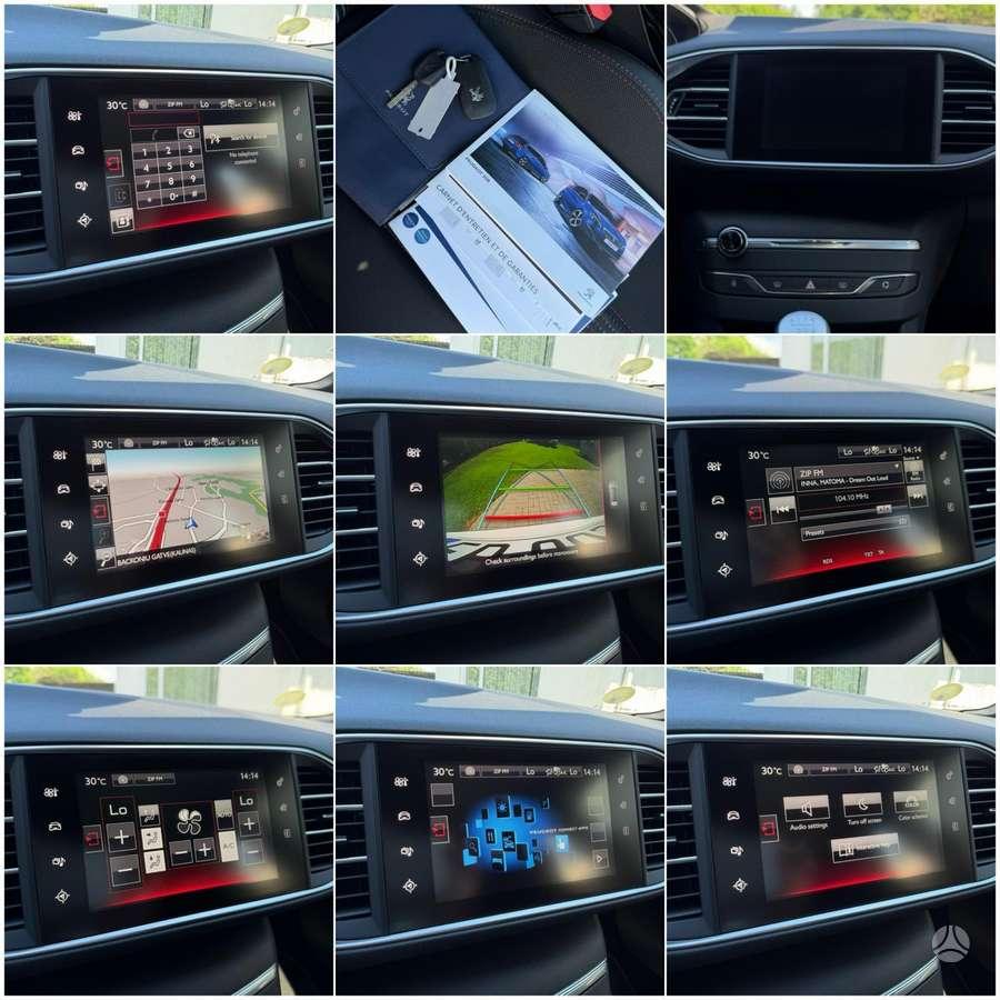 Balts Peugeot 308 2017 Kauņa, ar dzinēja tilpumu 2.00 L un nobraukumu 166 tūkst. km par 6999 €, foto 5 vietnē AUTOMOTO.COM.LV