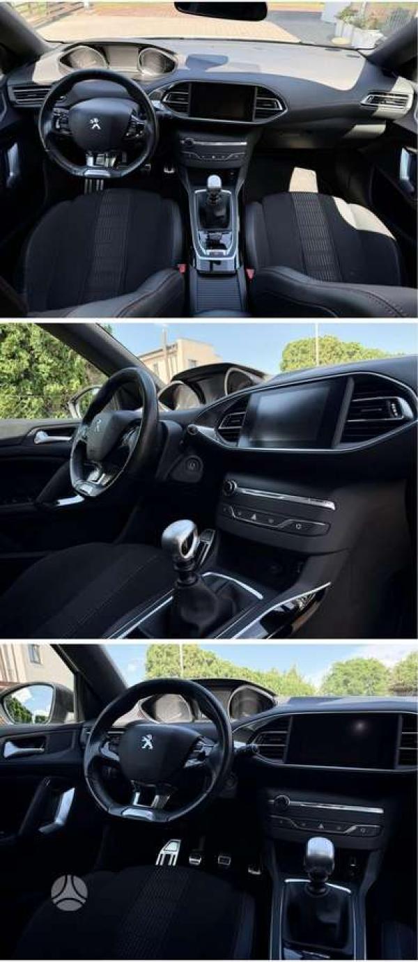 White Peugeot 308 2017 in Kaunas, with an engine capacity of 2.00 L and mileage of 166 thousand km for 6999 €, photo 6 on AUTOMOTO.COM.LV