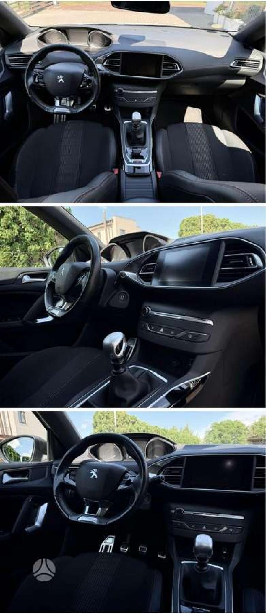 Balts Peugeot 308 2017 Kauņa, ar dzinēja tilpumu 2.00 L un nobraukumu 166 tūkst. km par 6999 €, foto 7 vietnē AUTOMOTO.COM.LV