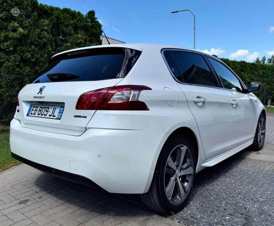 Balts Peugeot 308 2017 Kauņa, ar dzinēja tilpumu 2.00 L un nobraukumu 166 tūkst. km par 6999 €, foto 16 vietnē AUTOMOTO.COM.LV