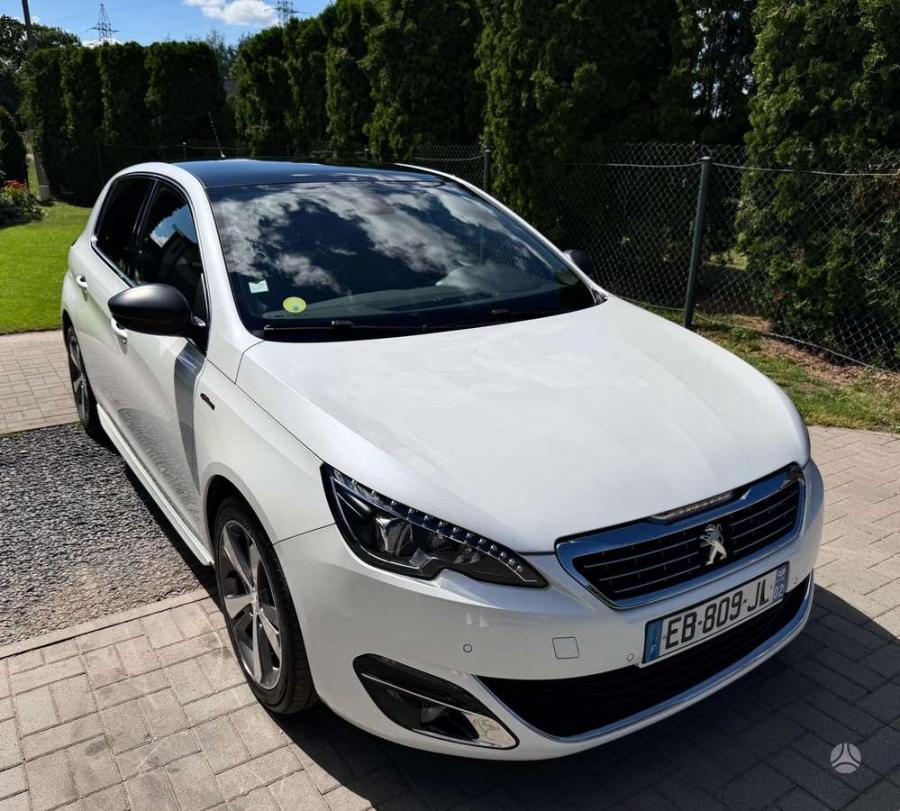 Balts Peugeot 308 2017 Kauņa, ar dzinēja tilpumu 2.00 L un nobraukumu 166 tūkst. km par 6999 €, foto 20 vietnē AUTOMOTO.COM.LV