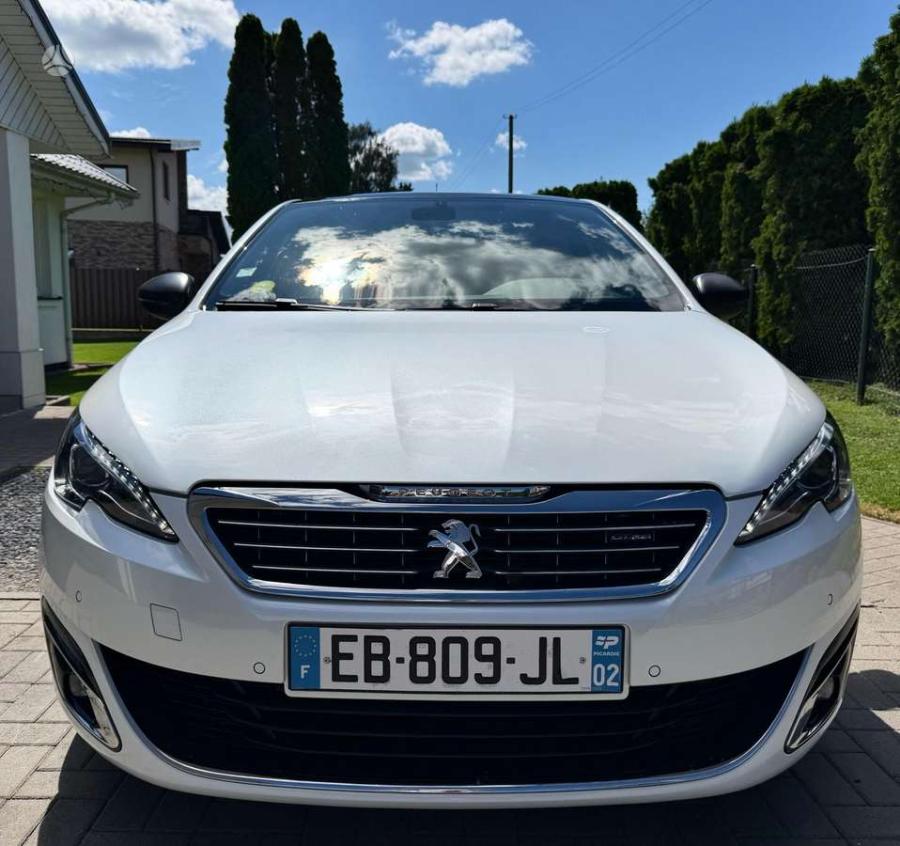 Balts Peugeot 308 2017 Kauņa, ar dzinēja tilpumu 2.00 L un nobraukumu 166 tūkst. km par 6999 €, foto 24 vietnē AUTOMOTO.COM.LV