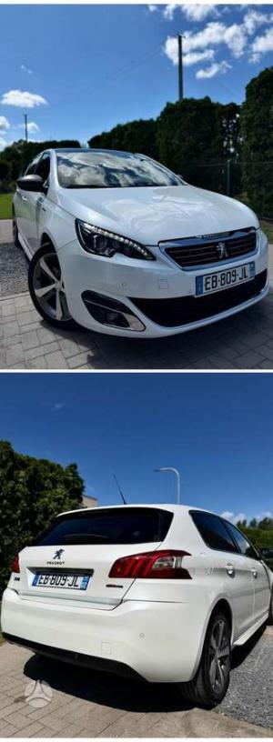 Balts Peugeot 308 2017 Kauņa, ar dzinēja tilpumu 2.00 L un nobraukumu 166 tūkst. km par 6999 €, foto 27 vietnē AUTOMOTO.COM.LV