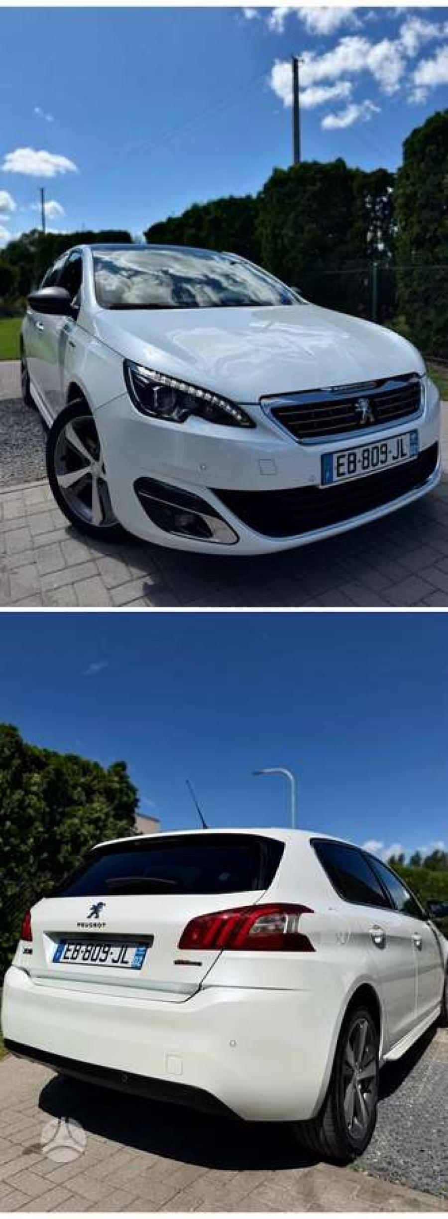 Balts Peugeot 308 2017 Kauņa, ar dzinēja tilpumu 2.00 L un nobraukumu 166 tūkst. km par 6999 €, foto 27 vietnē AUTOMOTO.COM.LV