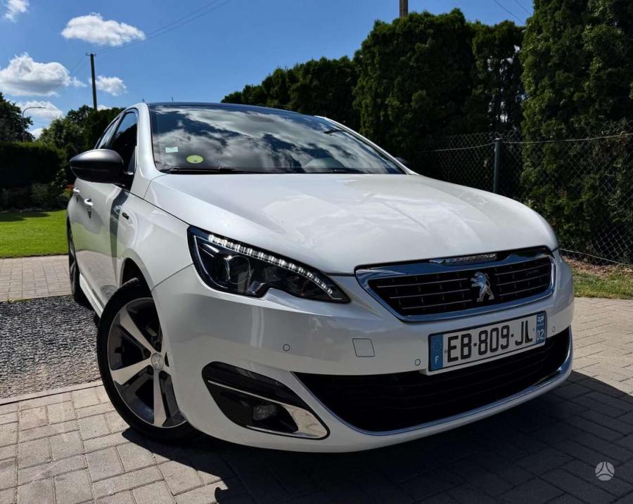 Balts Peugeot 308 2017 Kauņa, ar dzinēja tilpumu 2.00 L un nobraukumu 166 tūkst. km par 6999 €, foto 28 vietnē AUTOMOTO.COM.LV