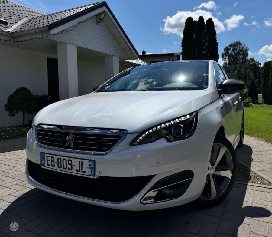 Balts Peugeot 308 2017 Kauņa, ar dzinēja tilpumu 2.00 L un nobraukumu 166 tūkst. km par 6999 €, foto 31 vietnē AUTOMOTO.COM.LV
