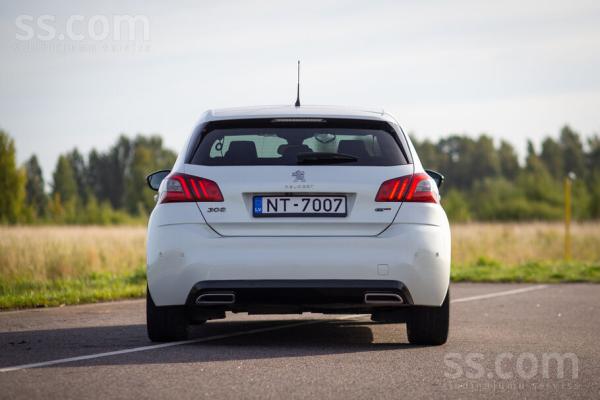 Balts Peugeot 308 2017 Bauska, ar dzinēja tilpumu 2.00 L un nobraukumu 248 tūkst. km par 8490 €, foto 5 vietnē AUTOMOTO.COM.LV