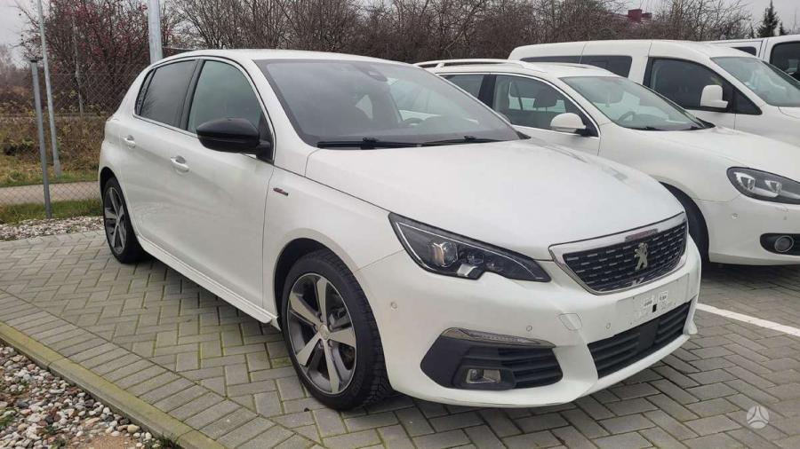 Balts Peugeot 308 2018 Tauragė, ar dzinēja tilpumu 1.20 L un nobraukumu 107 tūkst. km par 6999 €, foto 2 vietnē AUTOMOTO.COM.LV