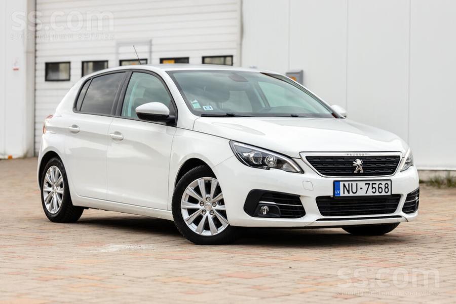 Balts Peugeot 308 2018 Jelgava, ar dzinēja tilpumu 1.50 L un nobraukumu 208 tūkst. km par 8490 €, foto 1 vietnē AUTOMOTO.COM.LV