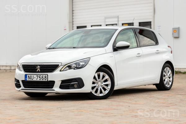 Balts Peugeot 308 2018 Jelgava, ar dzinēja tilpumu 1.50 L un nobraukumu 208 tūkst. km par 8490 €, foto 2 vietnē AUTOMOTO.COM.LV