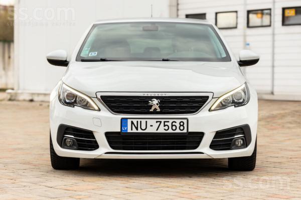 Balts Peugeot 308 2018 Jelgava, ar dzinēja tilpumu 1.50 L un nobraukumu 208 tūkst. km par 8490 €, foto 5 vietnē AUTOMOTO.COM.LV