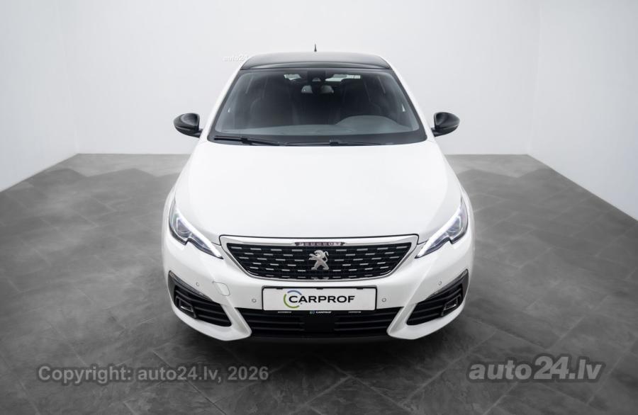 White Peugeot 308 2018 in Tallinn, with an engine capacity of 1.60 L and mileage of 104 thousand km for 12999 €, photo 3 on AUTOMOTO.COM.LV