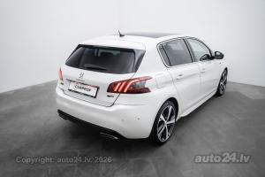 White Peugeot 308 2018 in Tallinn, with an engine capacity of 1.60 L and mileage of 104 thousand km for 12999 €, photo 5 on AUTOMOTO.COM.LV