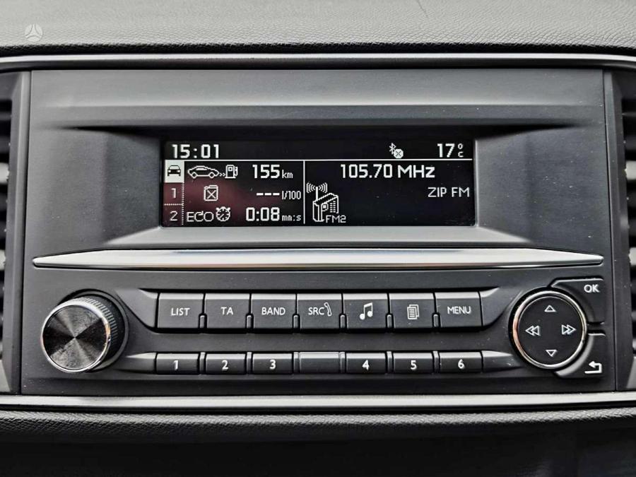Белый Пежо 308 2018 в Таураге, объемом двигателя 1.56 л и пробегом 185 тыс. км за 5300 €, фото 23 на AUTOMOTO.COM.LV