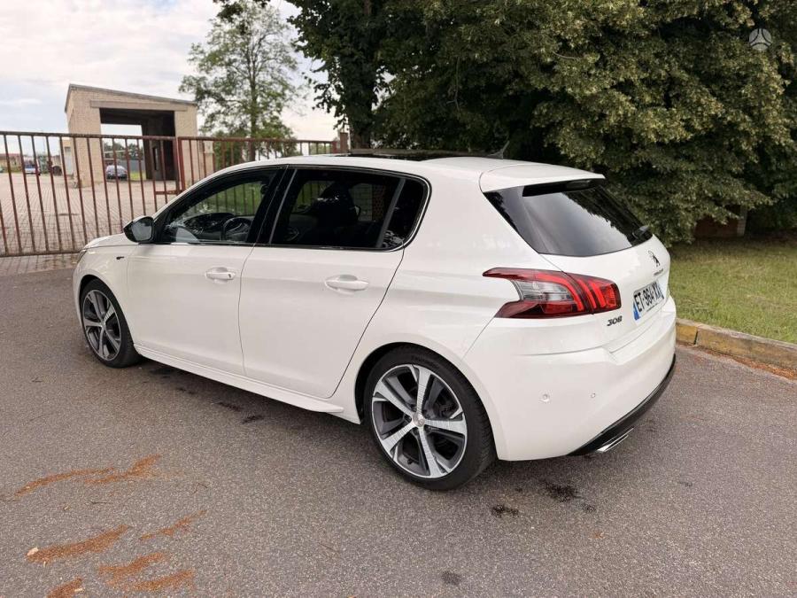 Balts Peugeot 308 2018 Tauragė, ar dzinēja tilpumu 2.00 L un nobraukumu 167 tūkst. km par 12900 €, foto 5 vietnē AUTOMOTO.COM.LV