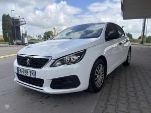 Белый Пежо 308 2018 в Таураге, объемом двигателя 1.50 л и пробегом 200 тыс. км за 3900 €, фото  на AUTOMOTO.COM.LV