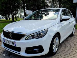 Белый Пежо 308 2018 в Клайпеда, объемом двигателя 1.20 л и пробегом 104 тыс. км за 5700 €, фото  на AUTOMOTO.COM.LV