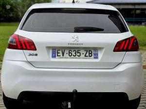 White Peugeot 308 2018 in Klaipeda, with an engine capacity of 1.56 L and mileage of 185 thousand km for 4990 €, photo 7 on AUTOMOTO.COM.LV
